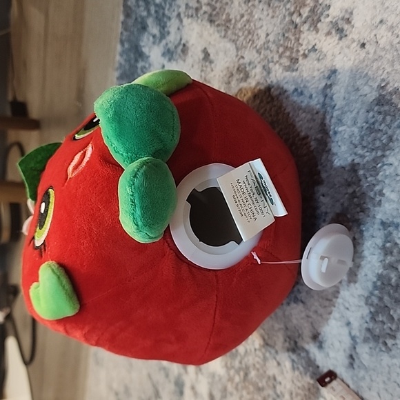 Shopkins | Toys | Shopkins Strawberry Kiss Plush Coin Bank | Poshmark